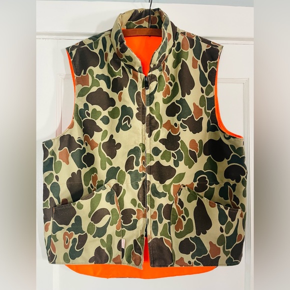 Himalayan | Jackets & Coats | Vintage 98s Reversable Hunting Camo Vest ...